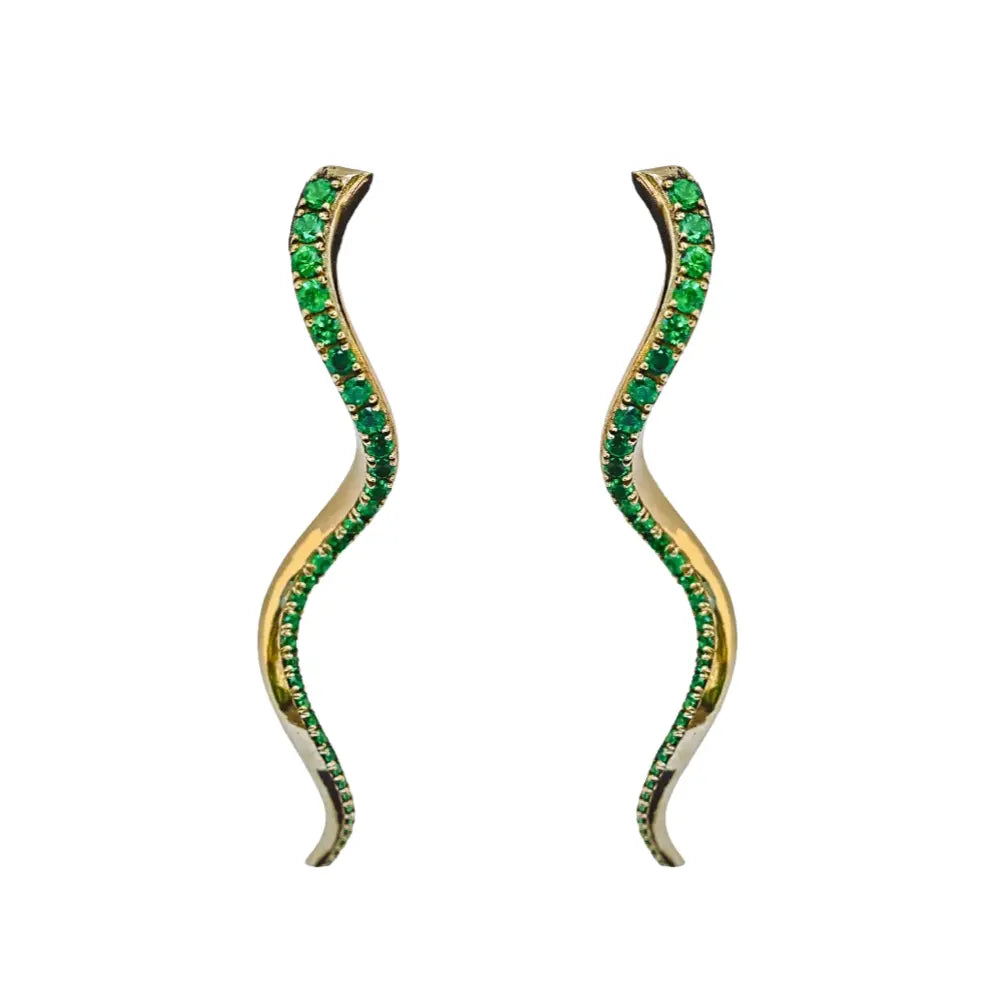 Emerald Kudu Earrings™ locally made by Kelly Jay Jewellery – Kelly Jay ...