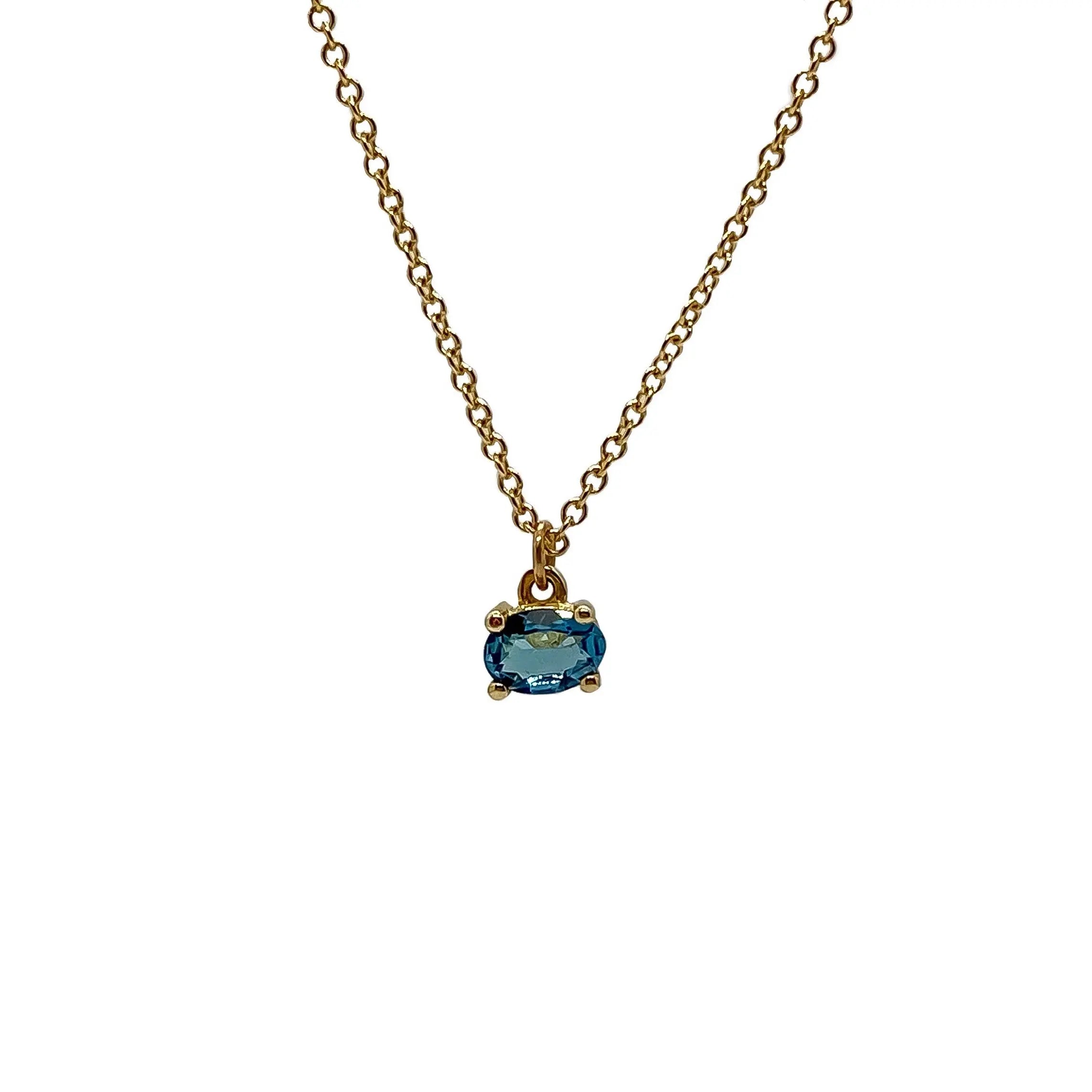 London Topaz Necklace – Kelly Jay Jewellery